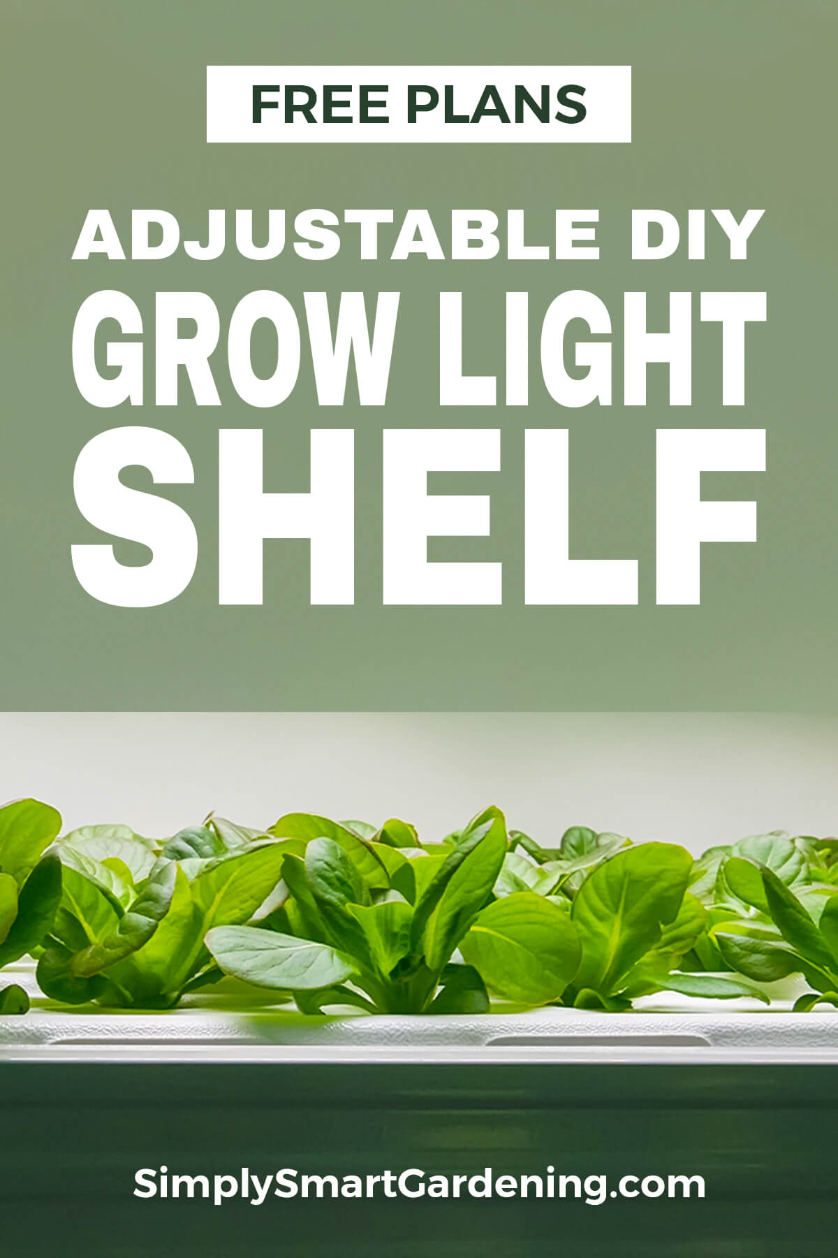 Easy Seed Starting Shelves DIY: Make a Grow Light Stand Fast